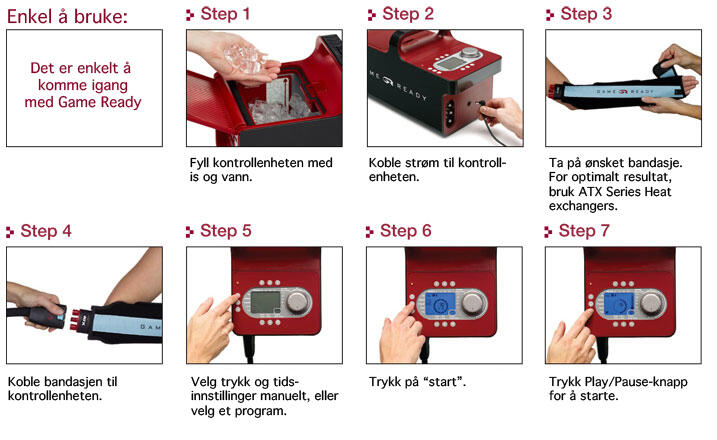 Game Ready System - AlfaCare AS - Helse, sport og fritid!